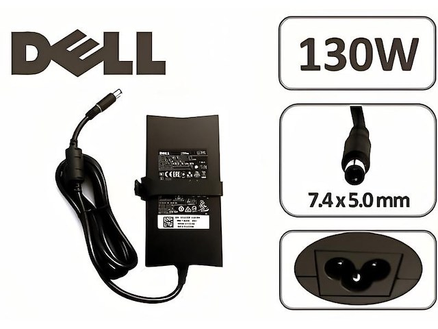 Dell LA130PM121 adapter za laptop 19.5V 6.7A 130W