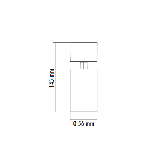 SVETILJKA JM-4063 PLAFONSKA 1*GU10 MESING