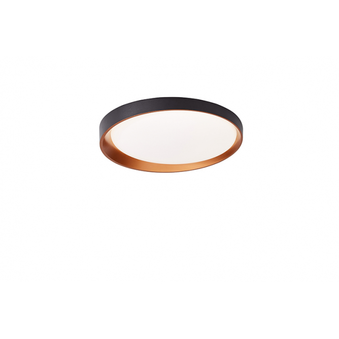 VESTA 354 PLAFONSKA LED SVETILJKA-CRNA-40W-3000K-F500*65MM