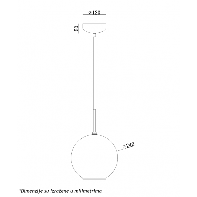 MONARI 32 VISILICA 6W 3000K