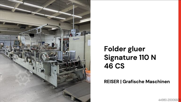 Folder-lepak
ACE Machinery Signature 110N 46CS