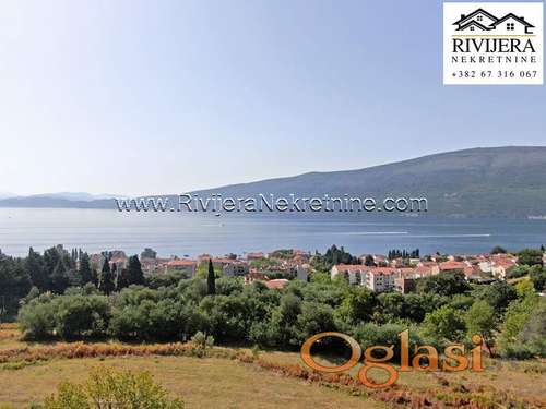 Zemljiste sa pogledom na more Baosic Herceg Novi