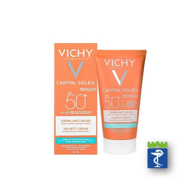 VICHY CAPITAL SOLEIL VELVETY FACE CREAM SPF50+ 50ML