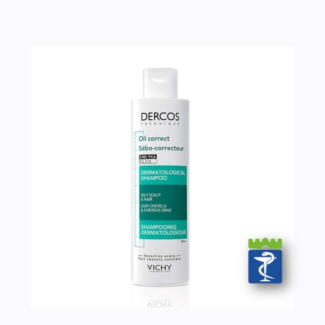 VICHY DERCOS ŠAMPON ZA REGULACIJU MASNOĆE VLASIŠTA 200ML
