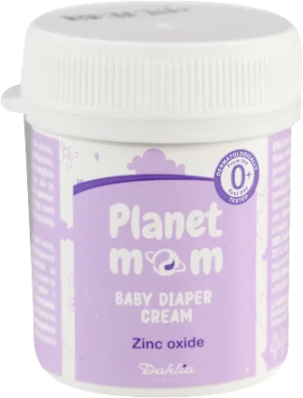 Planet mom
Cinkova umirujuća krema za pelensku regiju, od 0+ meseci, 40 g