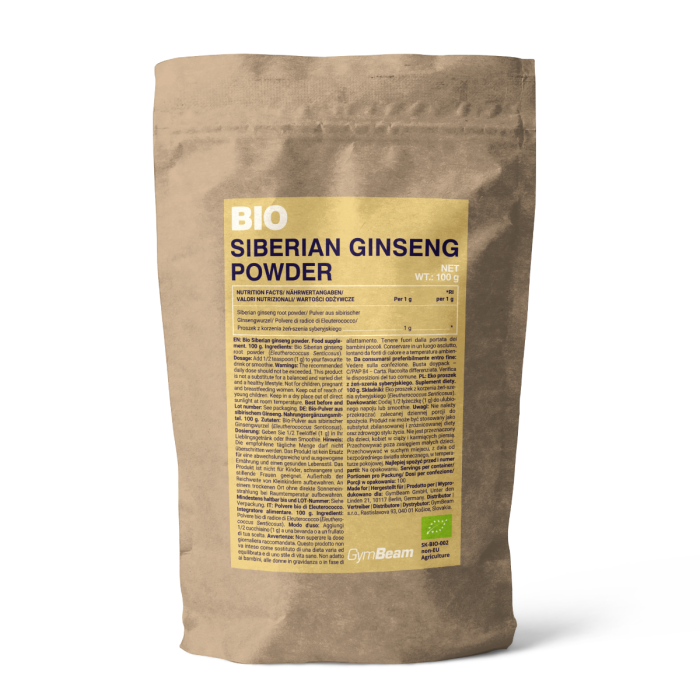 BIO prah sibirskog ženšena - GymBeam