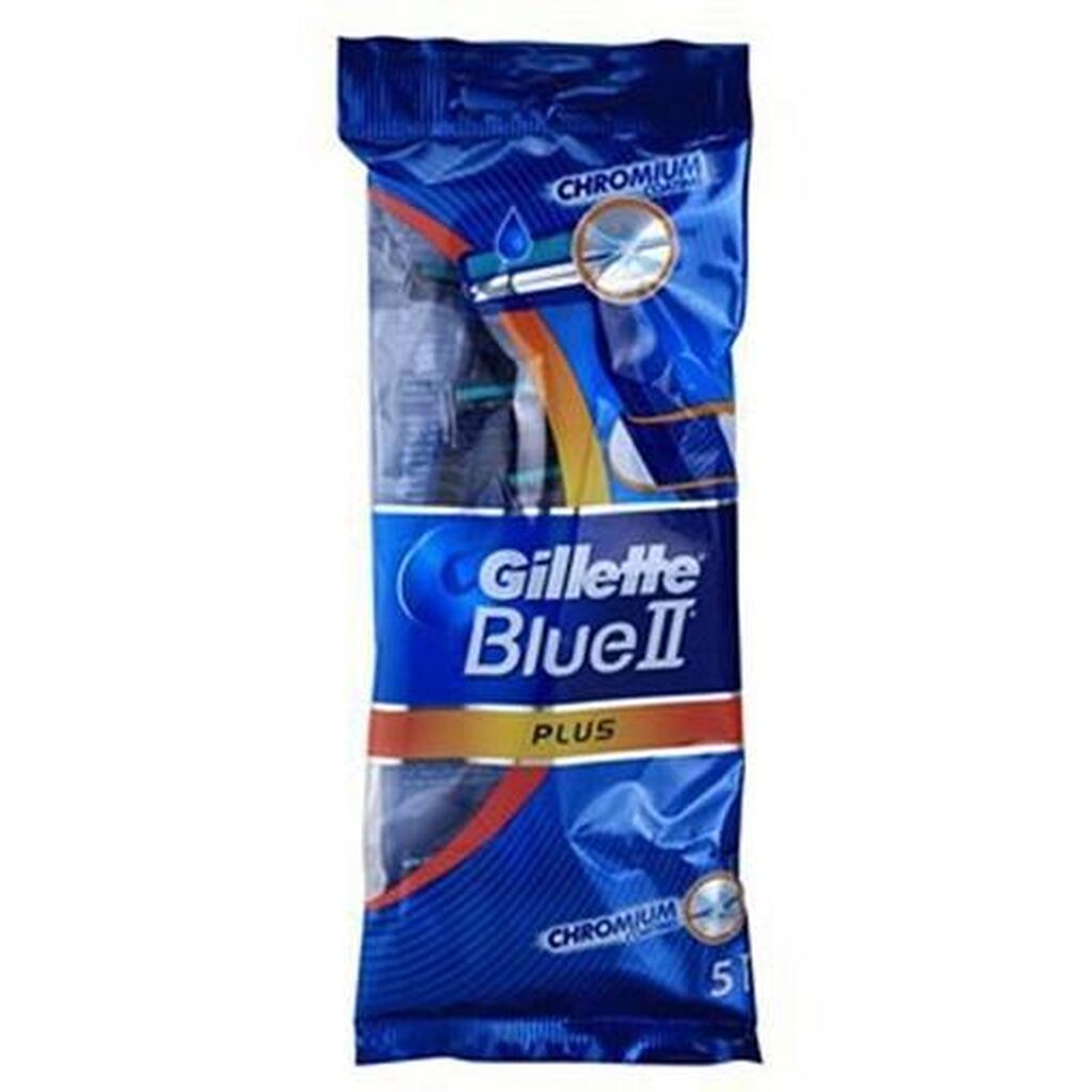 Gillette Blue 2 brijači 5 komada Muški gillette plavi brijači sa dve