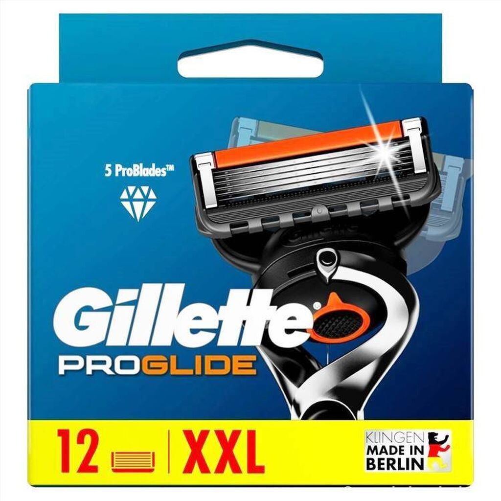 Gillette proglide 12 uloška Ulošci su sa 5 sečica. Jedno pakovanje sa