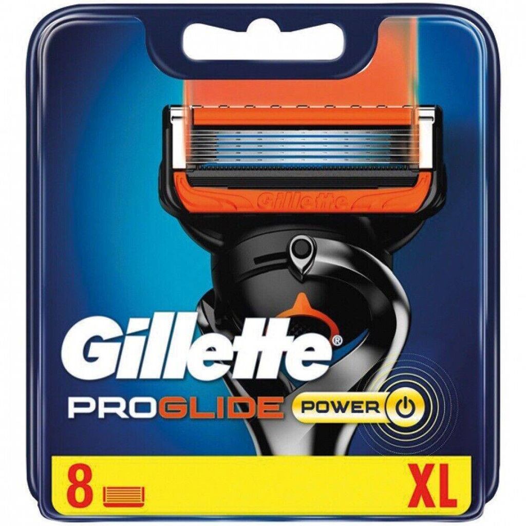 Gillette Proglide Power sa 8 patrone Proizvedeno u Nemačkoj grad