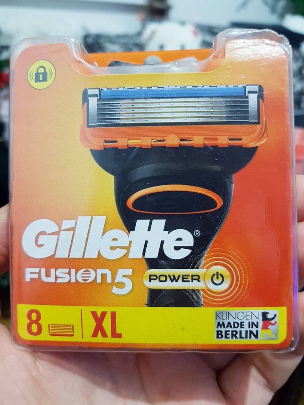 Gillette Fusion Power 8 patrone u pakovanju Ulošci su jedno