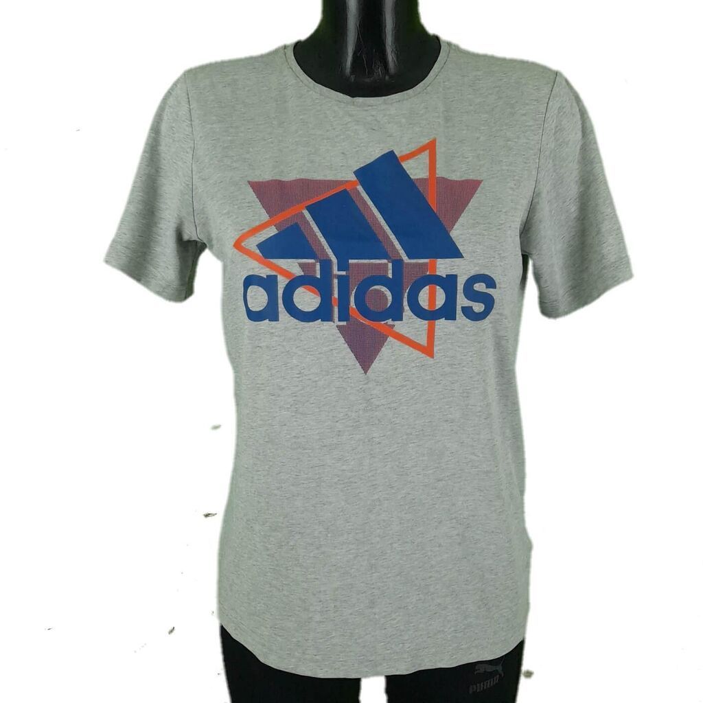 Men's T-shirt Adidas, bоја - Bela