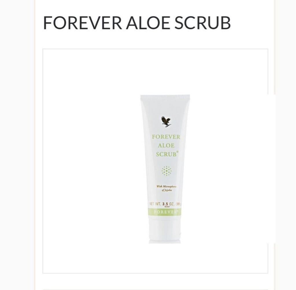 Forever Aloe Scrub dubinski čisti kožu svojom jedinstvenom