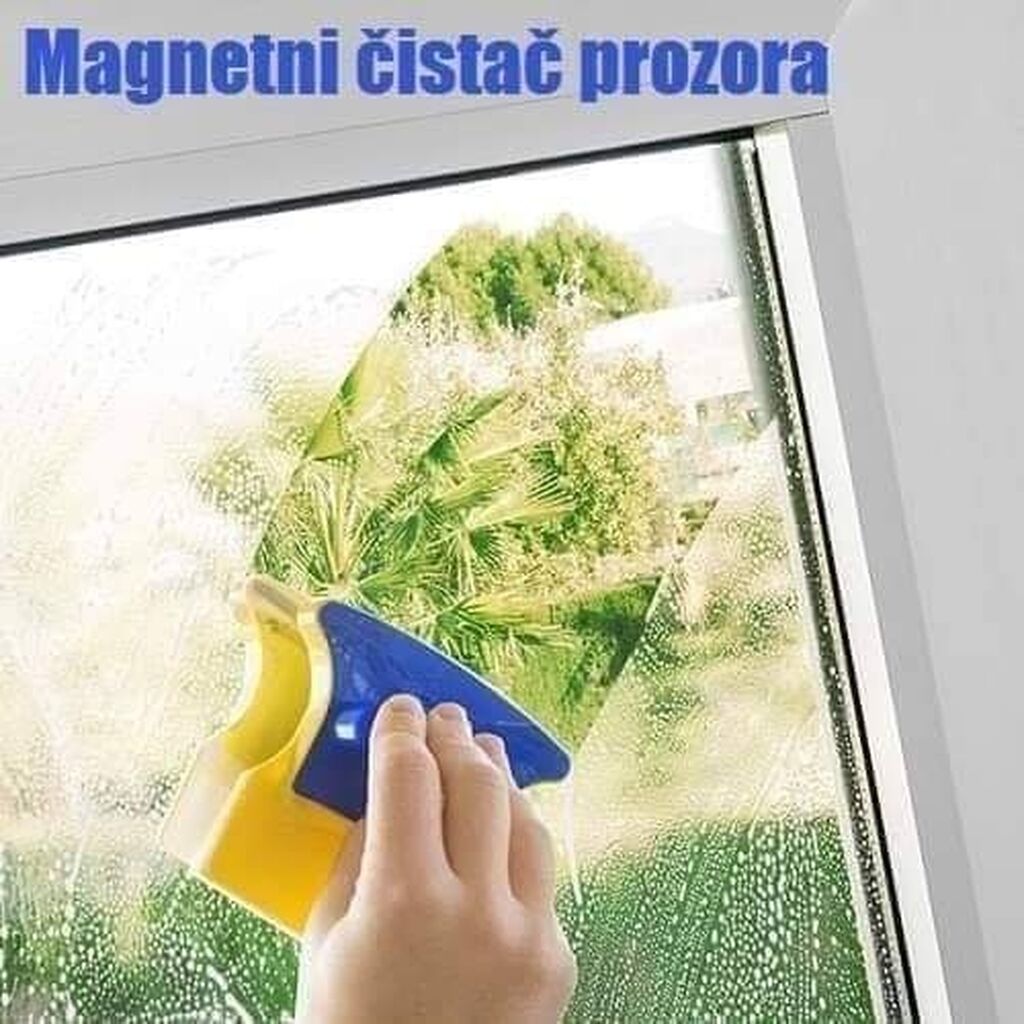 MAGNETNI CISTAC PROZORA SA OBE STRANE Magnetni čistač prozora za obe