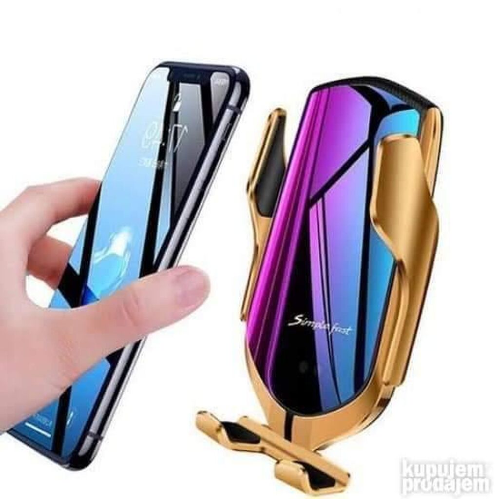 Bezicni punjac za telefon model R1 Wireless charger potpuno bezicni