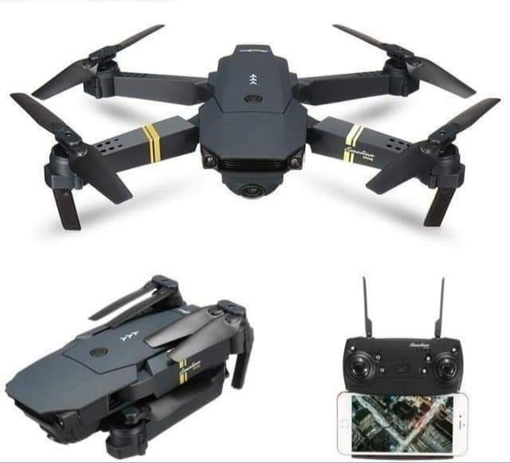 Dron sa 2 kamere za snjimanje E88 CENA 4700 din Frekvencija: 2.4G