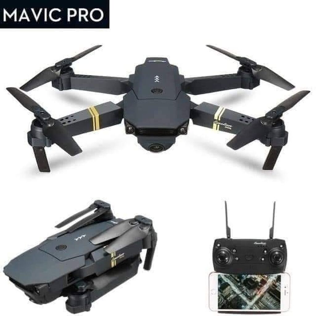 Dron sa 2 kamere za snjimanje E88 CENA 4700 din Frekvencija: 2.4G