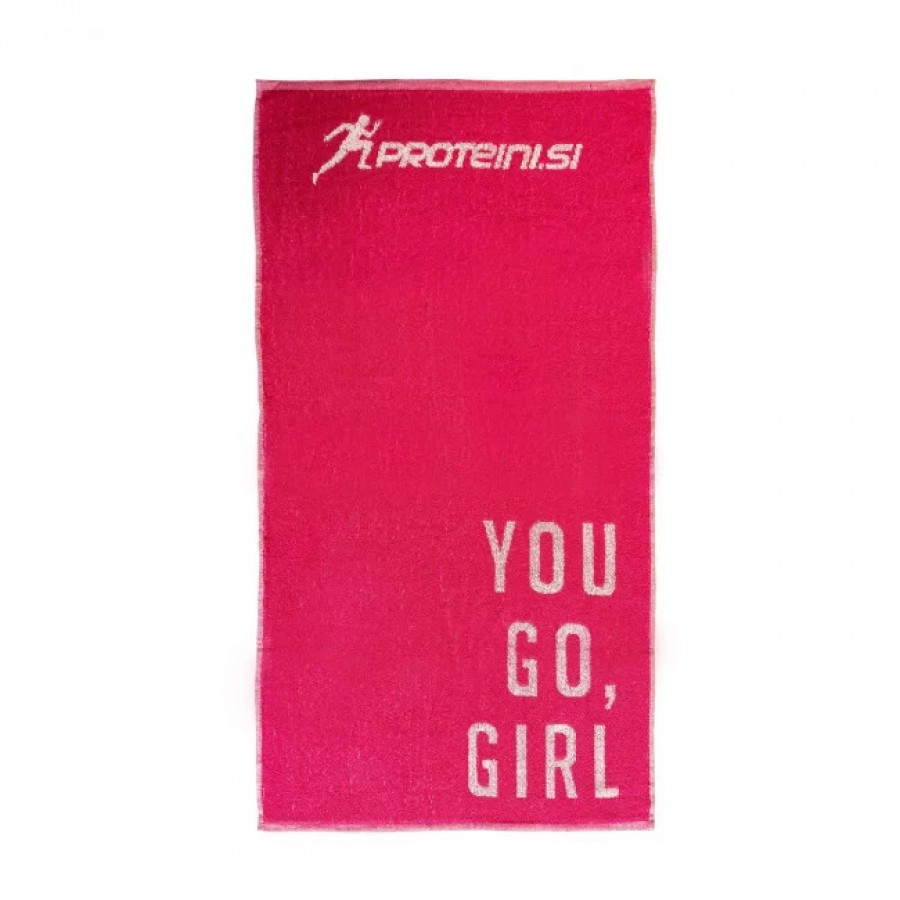 PROTEINI.SI FITNES PEŠKIR "YOU GO, GIRL", 100x50cm