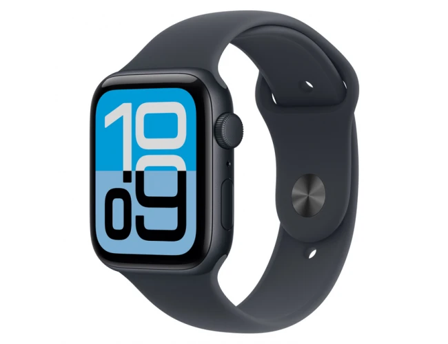 Apple Watch SE 3 (MEHN4RK/A) GPS 44mm Midnight Aluminium Case with Midnight Sport Band - S/M