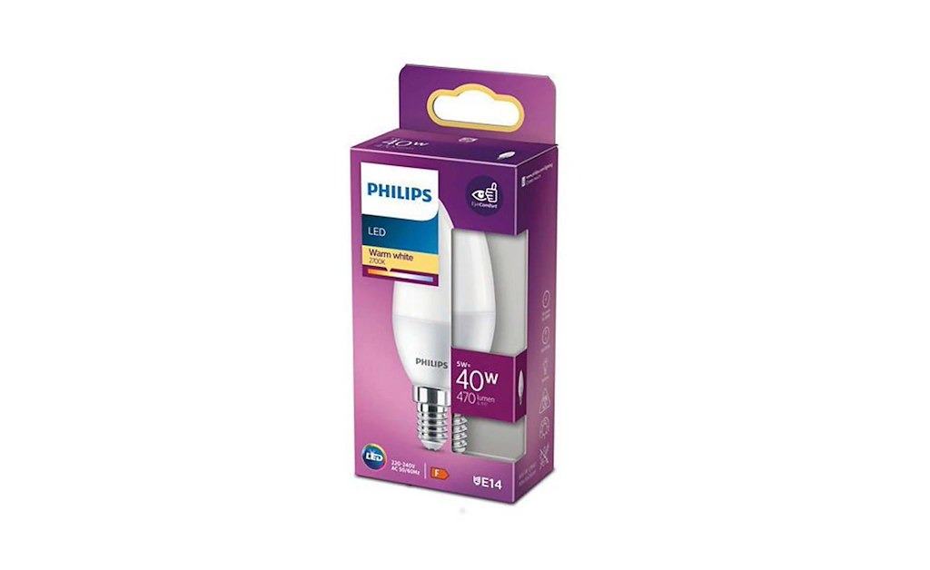 Sijalica Philips LED E14 2700K 40W
