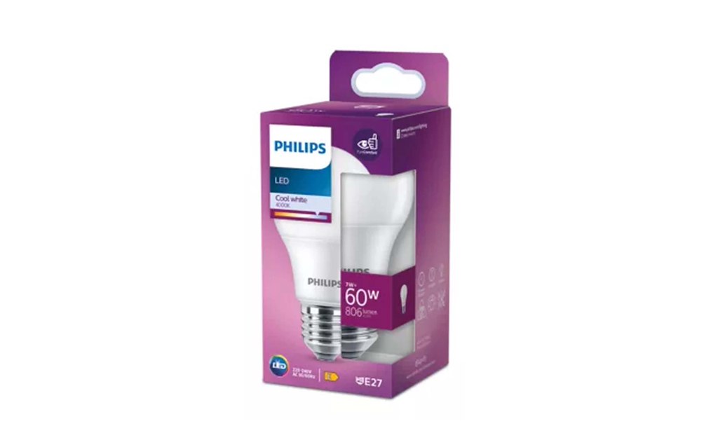 Sijalica Philips LED E27 4000K 60W