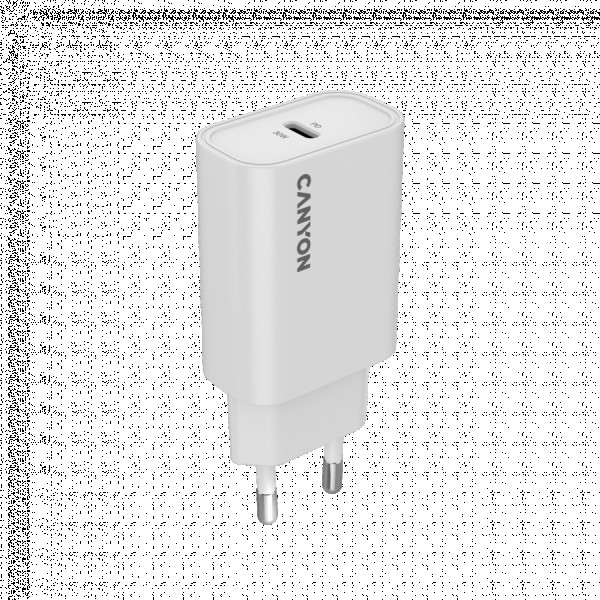 CANYON Punjač OnCharge 30CL Max Power 30W 1xPD EU White ( CNE-CHA30CLW )
