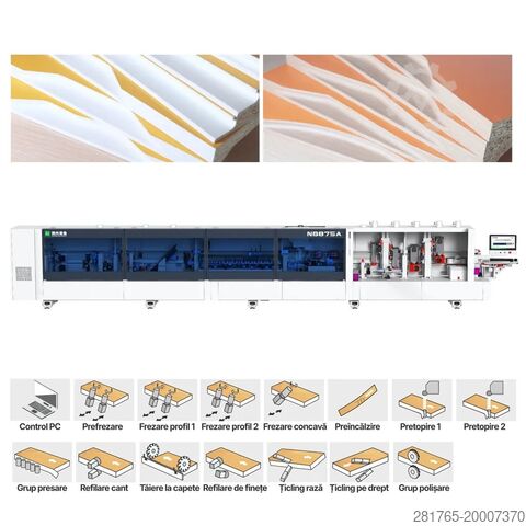 Mašina za kantovanje - Softforming
Nanxing NB875A