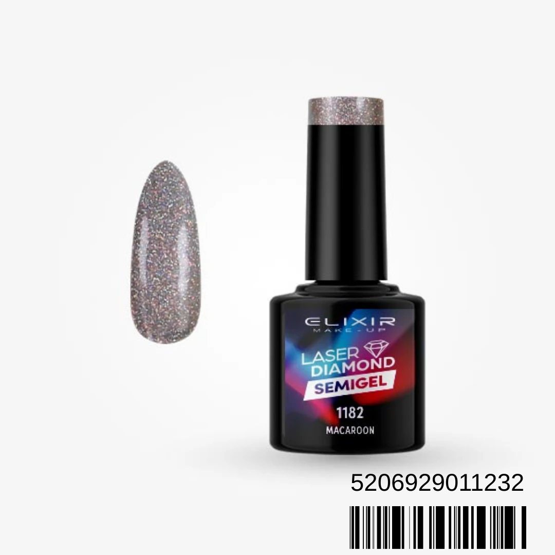 ELIXIR SEMI GEL LAK U BOJI 8ML 1182 LASER DIAMOND MACAROON
