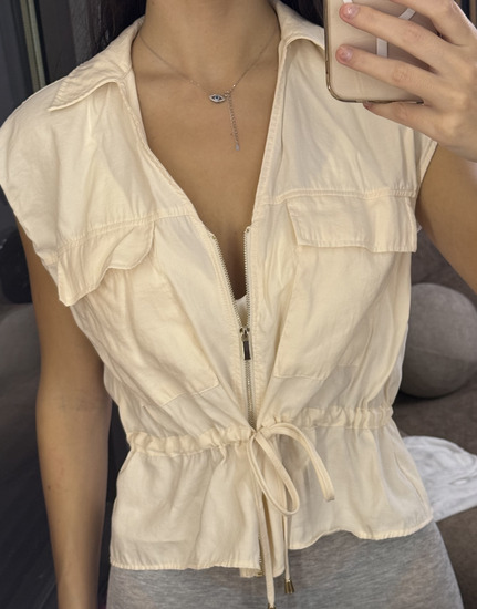 Zara prsluk / top / vest
