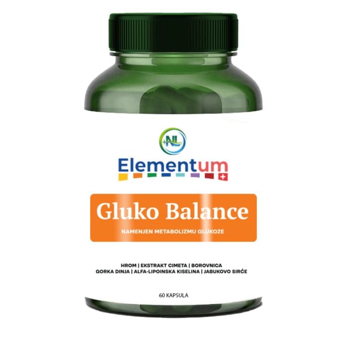 Elementum gluko balance 60 caps