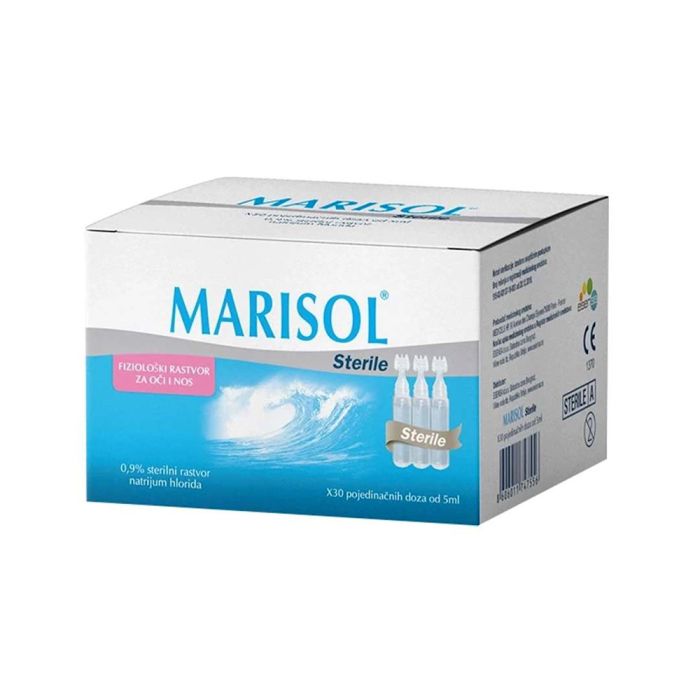 Marisol iso 0,9% ster amp 30X5ml