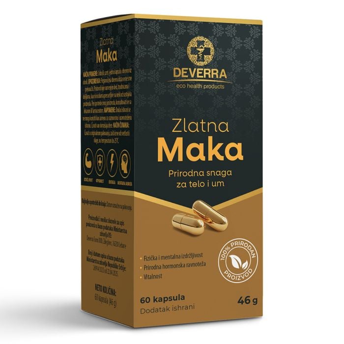 Deverra Zlatna Maka, 60 kapsula