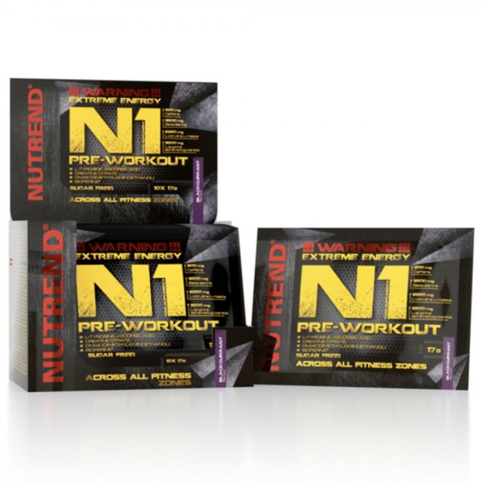 Nutrend n1 pre-workout 17g, Blackcurrant
