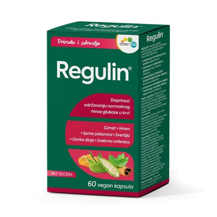 REGULIN® kapsule za održavanje nivoa glukoze u krvi