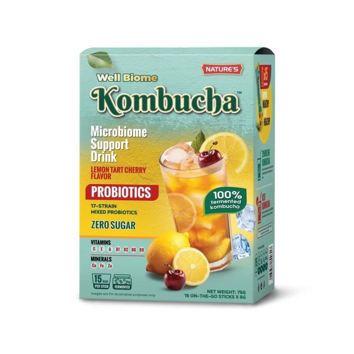 Well Biome Kombucha limun višnja 15 kesica 75g