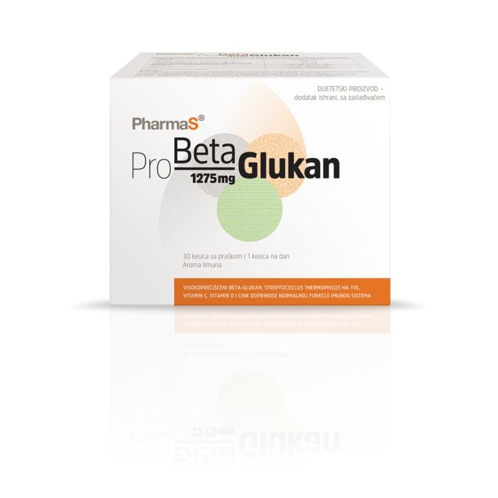 PharmaSPharmaS® Pro Beta Glukan 1275 mg, 30 kesica sa praškom za pripremu napitka