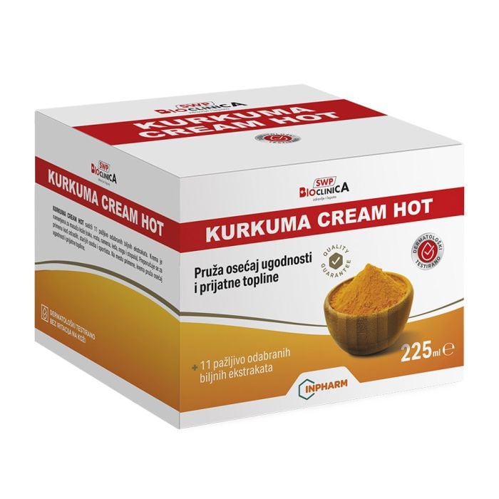 Bioclinica kurkuma cream hot 225ml