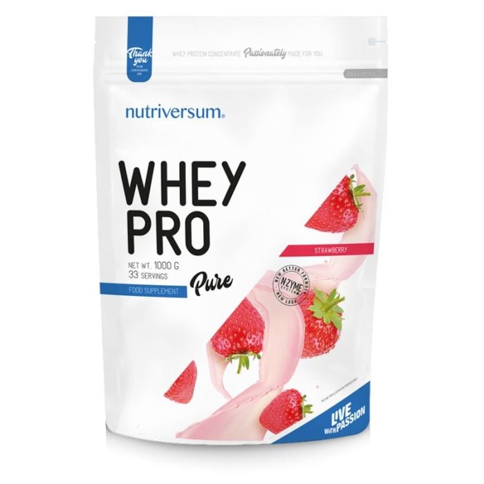 Nutiversum Whey Pro Jagoda 1000g