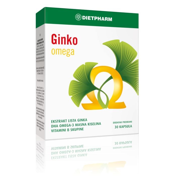 Ginko Omega, 30 kapsula