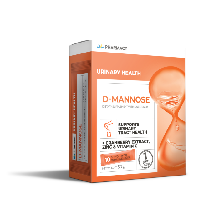 Pharmacy D-Mannose, 10 kesica
