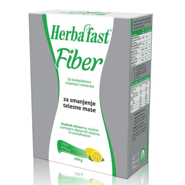 Herbafast® Fiber - limun, 10 kesica