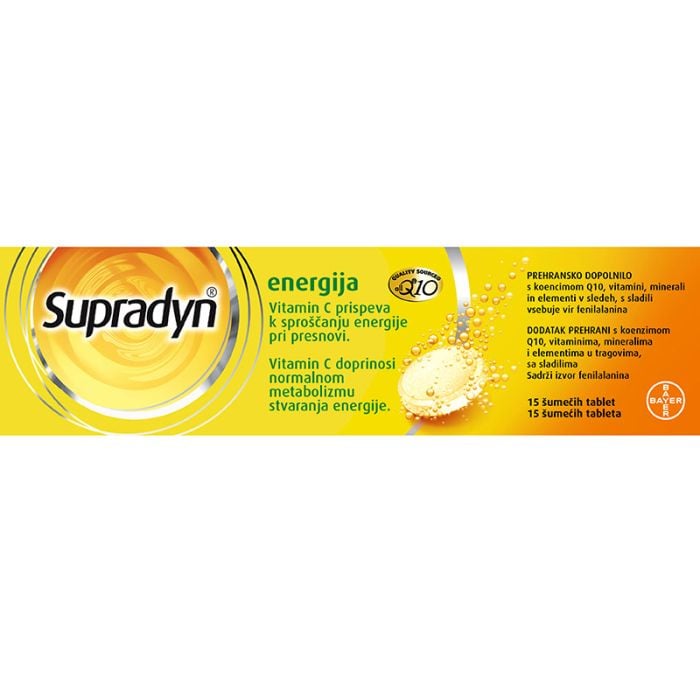 Supradyn Energija 15 šumećih tableta