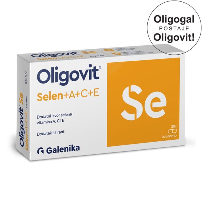 Oligovit Se kapsule 30 komada