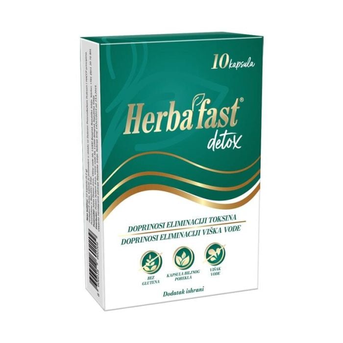 Herbafast® Detox, 10 kapsula