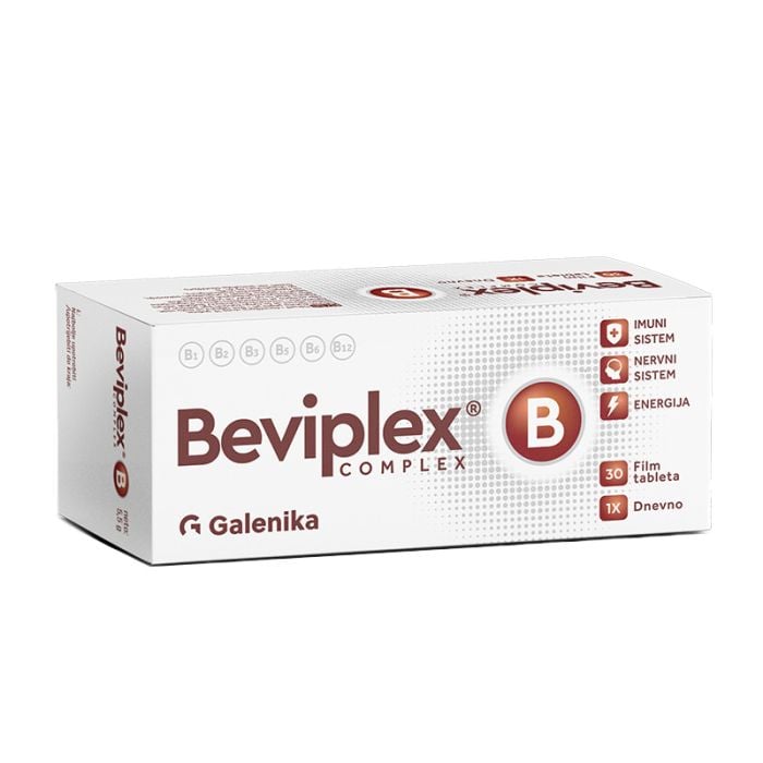 Beviplex B film 30 tableta