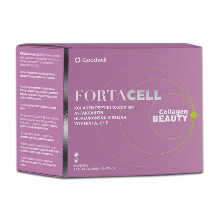 Fortacell Collagen Beauty, prasak 15x15g kesica
