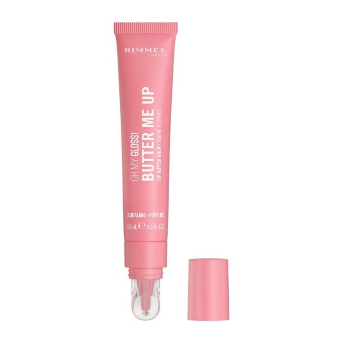 Rimmel Butter me up 002 balzam za usne Bubble gum