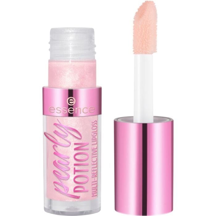 Essence Pearly Potion Multi-reflective sjaj za usne 01 Golden Peach