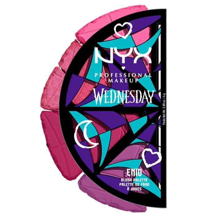 NYX Professional Makeup Wednesday stained glass paleta rumenila