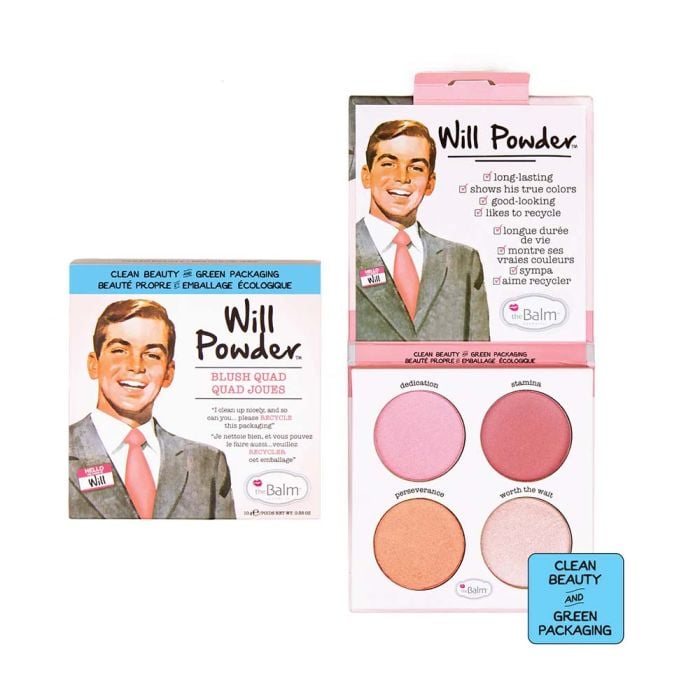The Balm Will Powder Quad paleta rumenila