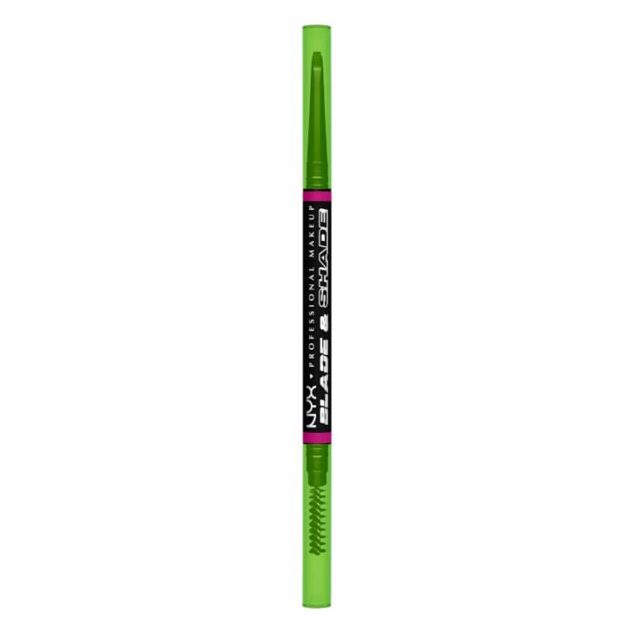 NYX Professional Makeup Blade & Shade olovka za obrve 12 Black